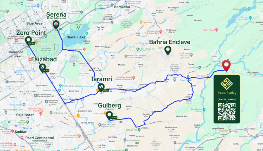 Vista Valley Islamabad (Payment Plan, Location, NOC)